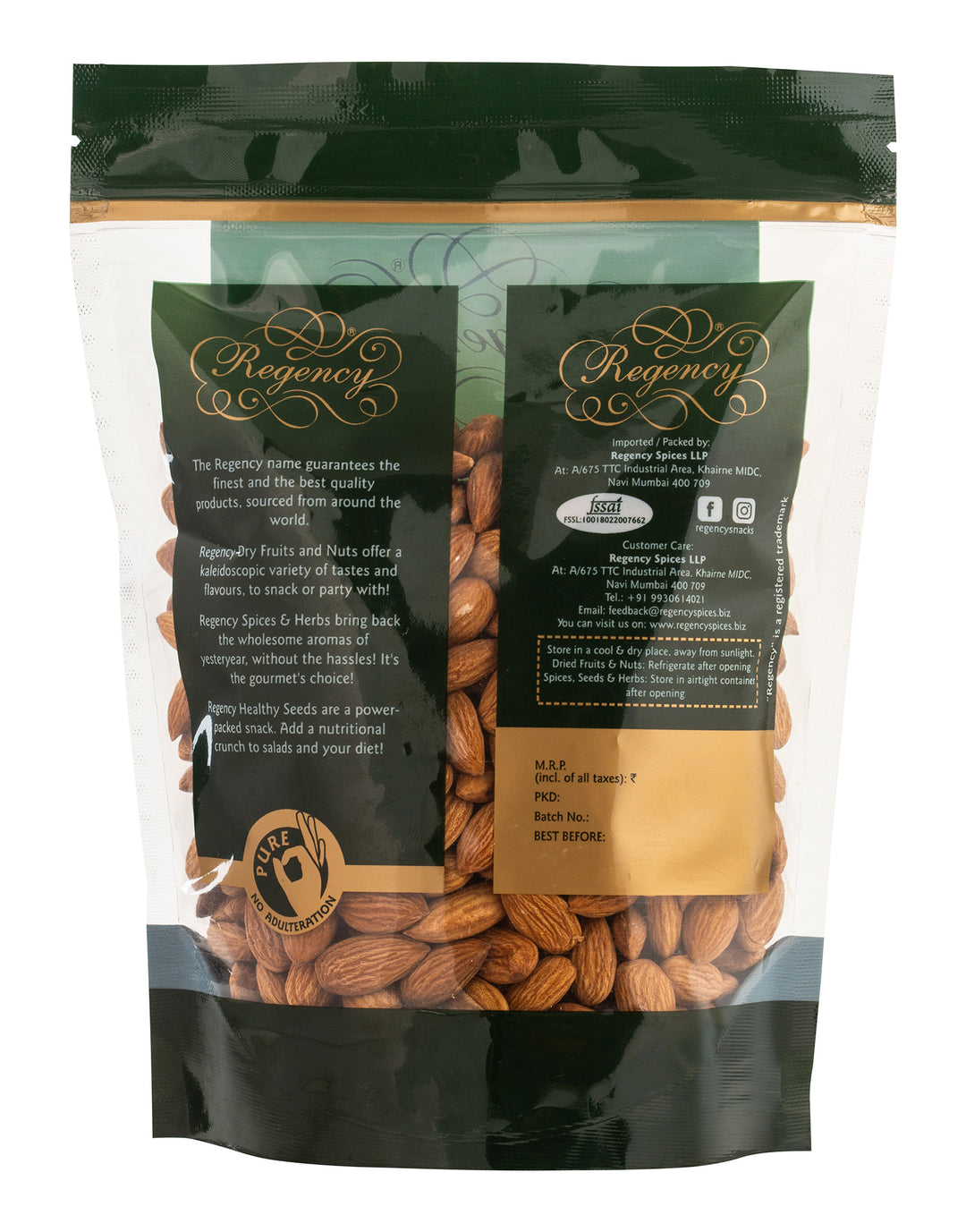 Buy Almonds (Badam) Online | Available in 250g, 500g, 1kg Packs ...
