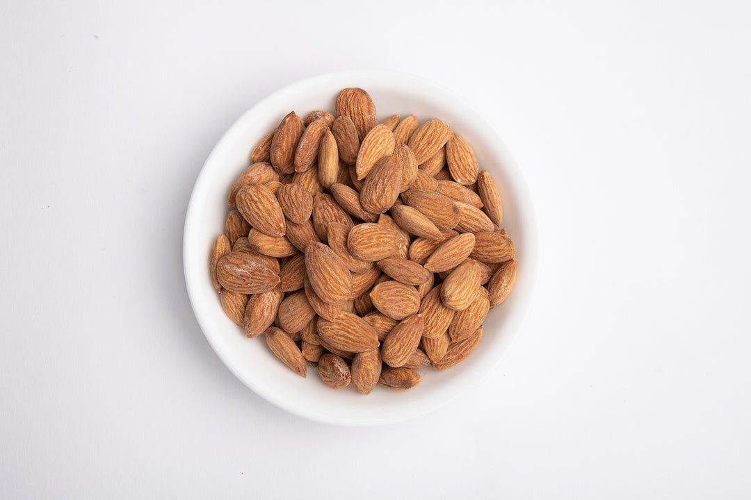 Purchase Roasted & Salted Almonds (Badam) Online | 200g – Regency Snacks